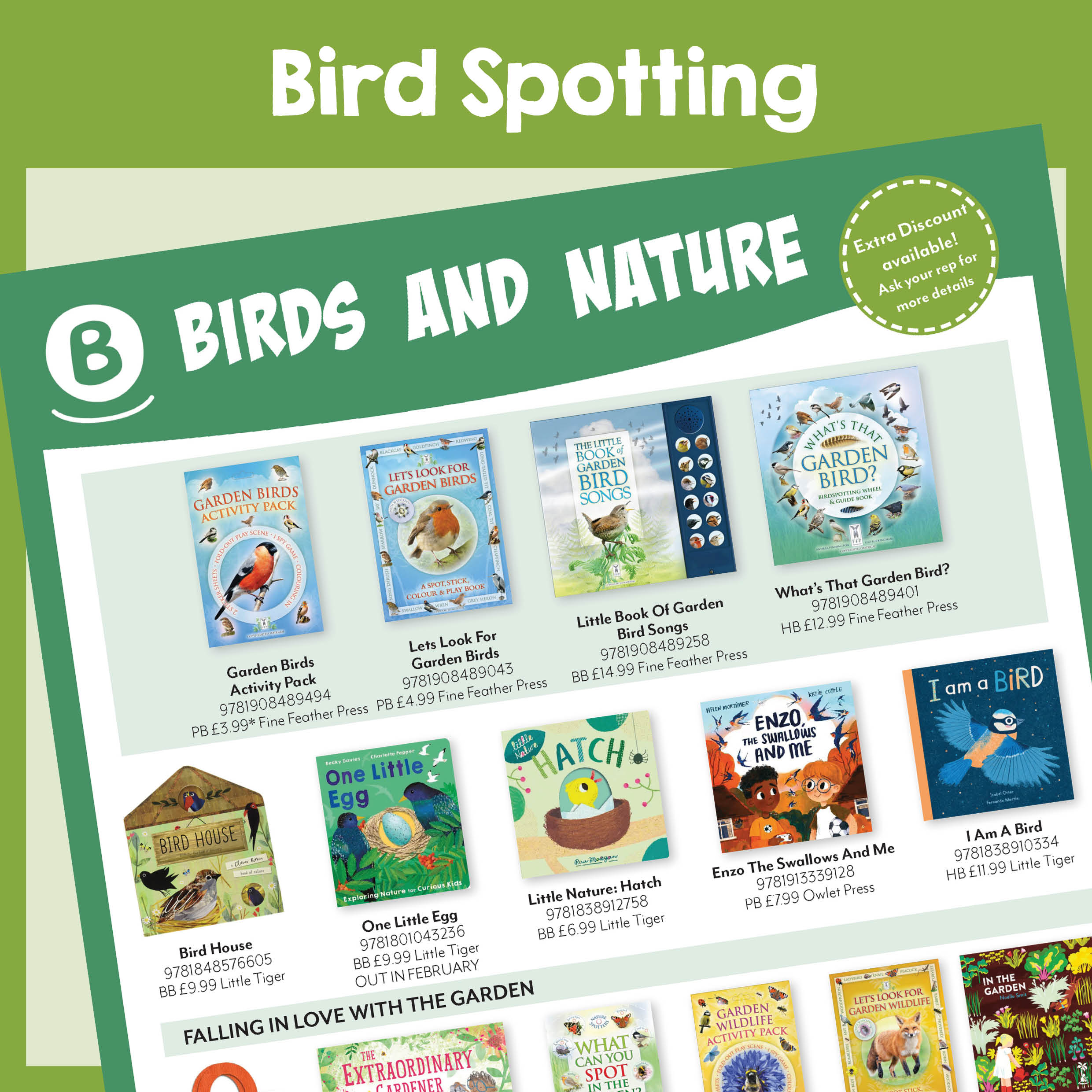 Books for young bird spotters – Bounce Sales & Marketing Ltd.