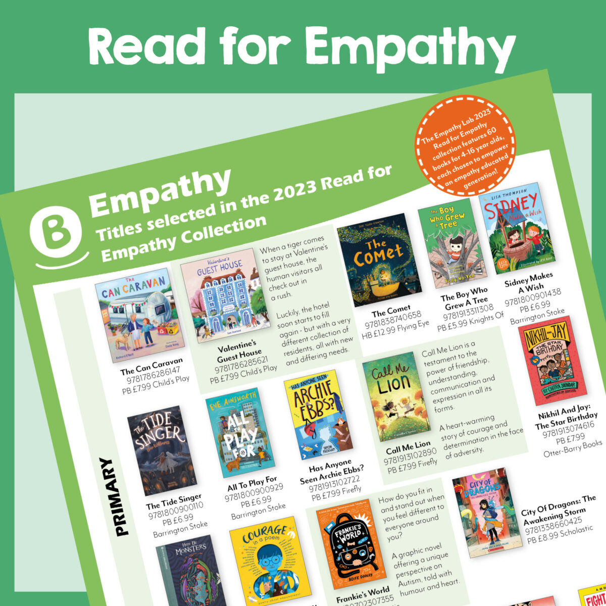 Read For Empathy Collection – Bounce Sales & Marketing Ltd.
