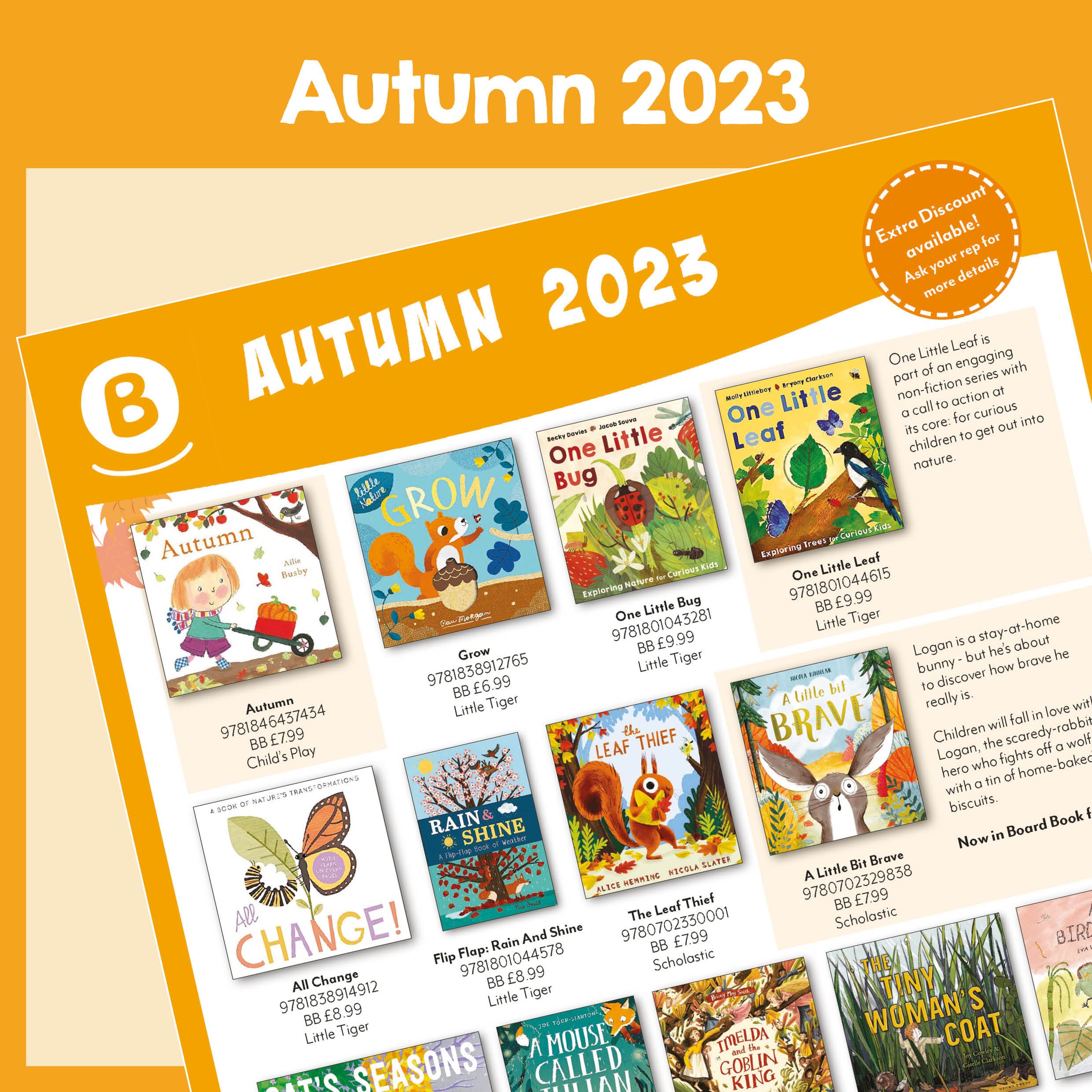 Books for Autumn – Bounce Sales & Marketing Ltd.
