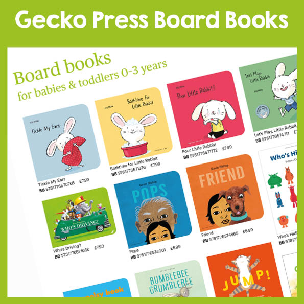 Gecko Press - Board Books – Bounce Sales & Marketing Ltd.
