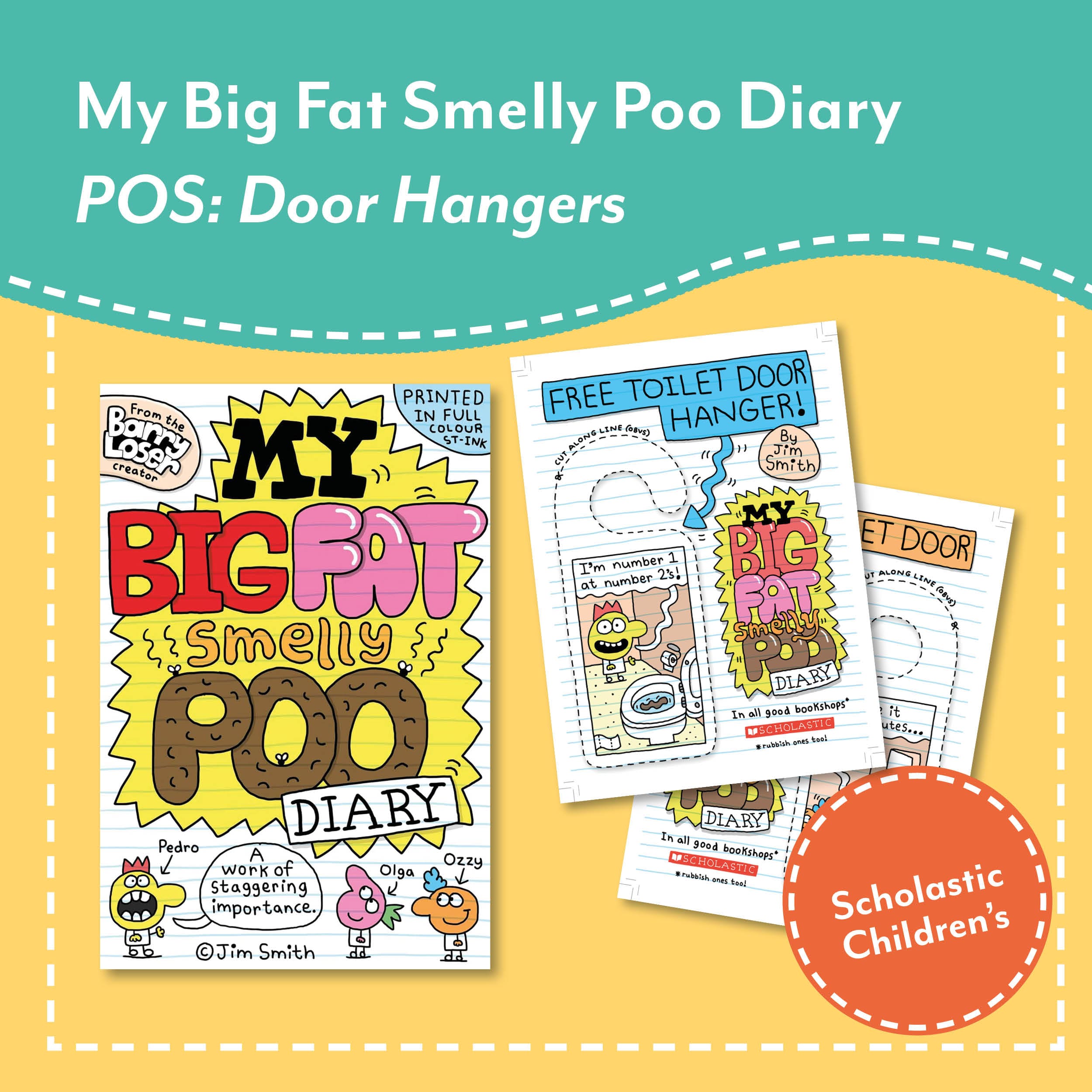 My Big Fat Smelly Poo Diary Doo Hangers – Bounce Sales & Marketing Ltd.